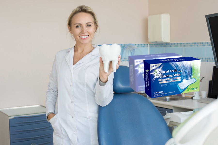 Whitestrips for Teeth Whitening - How to Use? - Premium NP